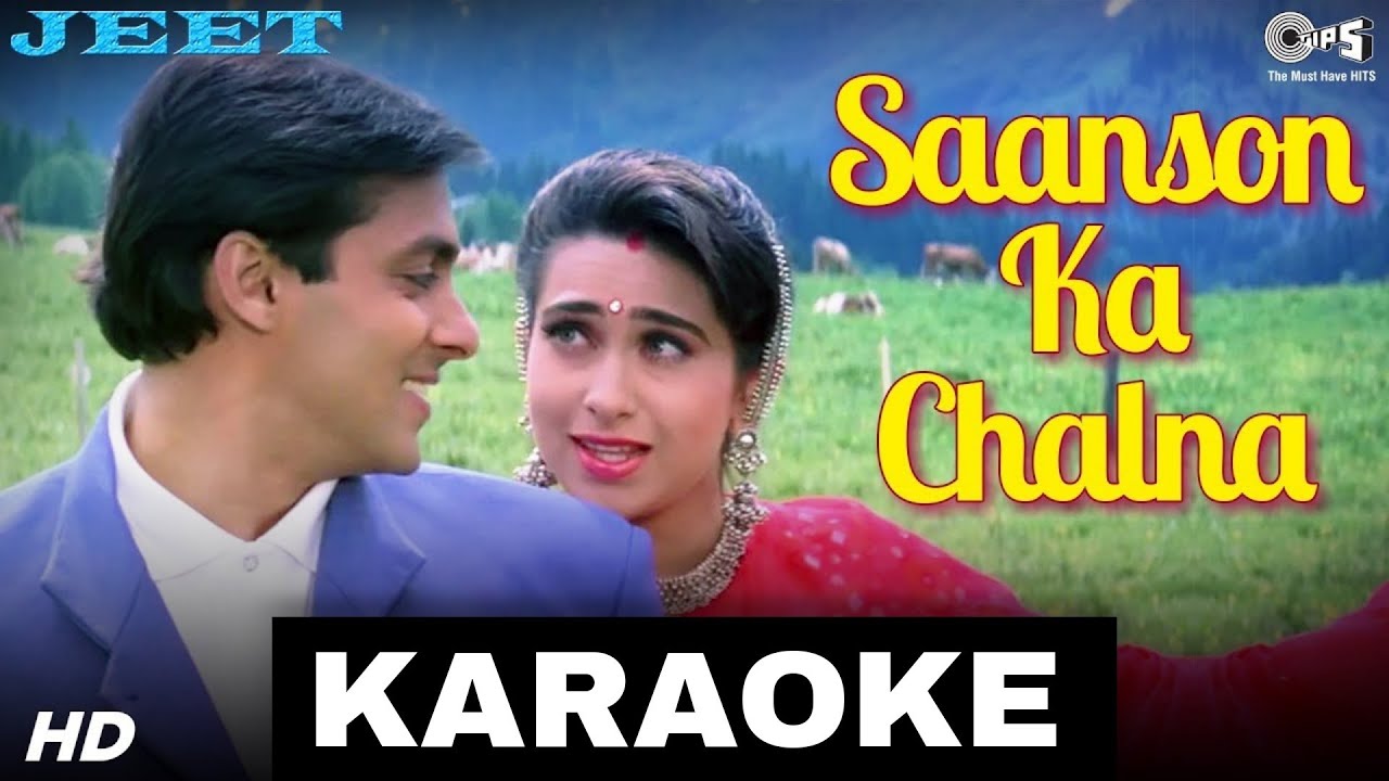 SAANSON KA CHALNA KARAOKE | JEET | KARAOKE TRACK | ALAN JOHN - YouTube