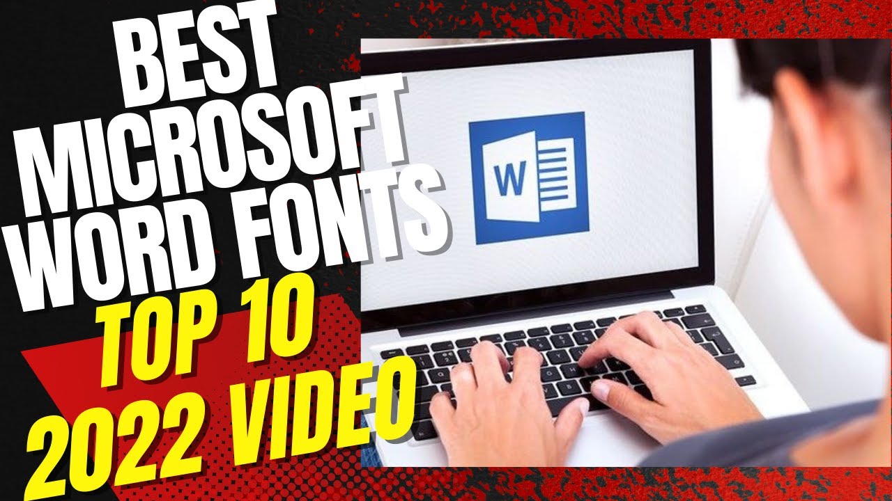 Top 10 Best Microsoft Word Fonts 2022 | Top 10 Best Fonts for Resume ...