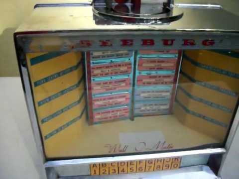 1960s Seeburg 3w 100 Wallbox for jukebox...For Sale! - YouTube
