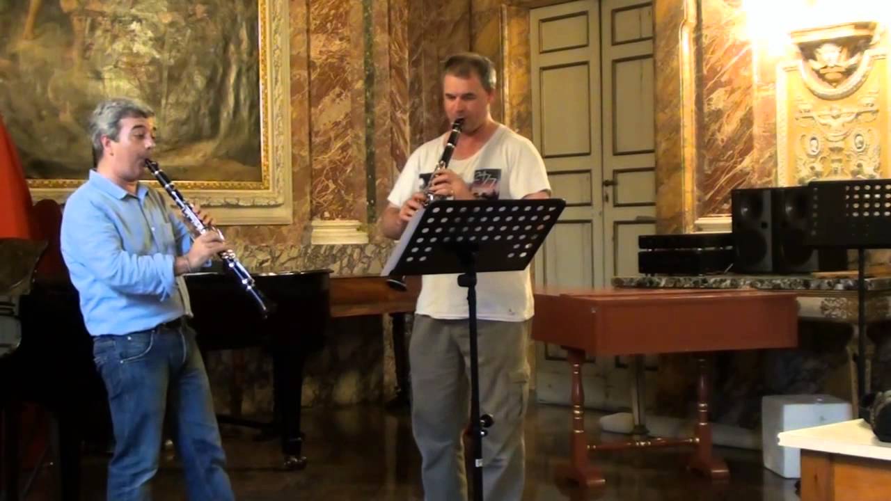 A. Firth Adagio, Sergio Bosi - Andy Firth clarinets - YouTube