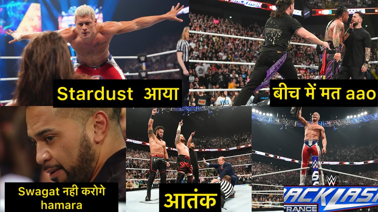 Bloodline ka दबदबा 🔥 Judgment day turn 😱 Backlash 2024 full review ...