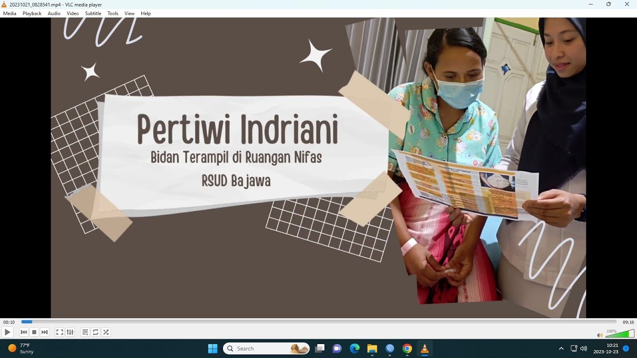 Edukasi Cara Perawatan Luka Operasi di Rumah Pada Ibu Post SC - YouTube
