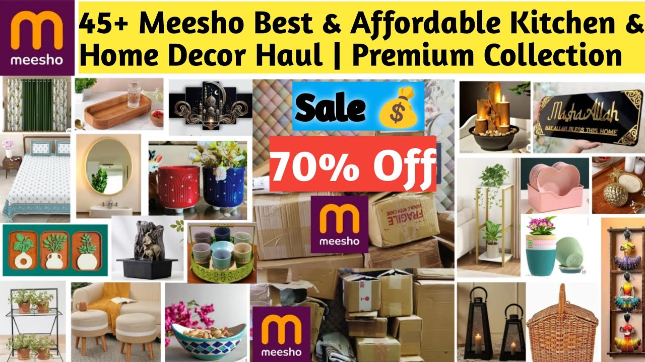45+ Meesho Best & Affordable Kitchen & Home Decor Haul | Premium ...