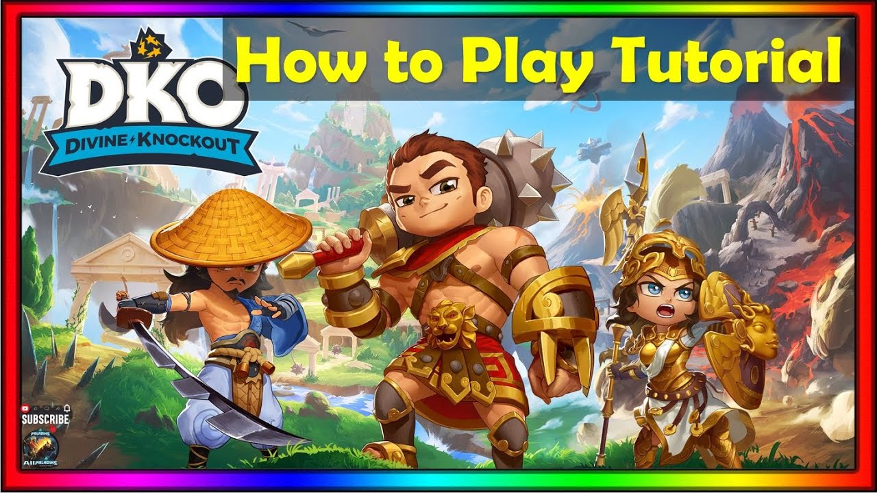 Divine Knockout (DKO) how to play Full Tutorial Gameplay - YouTube