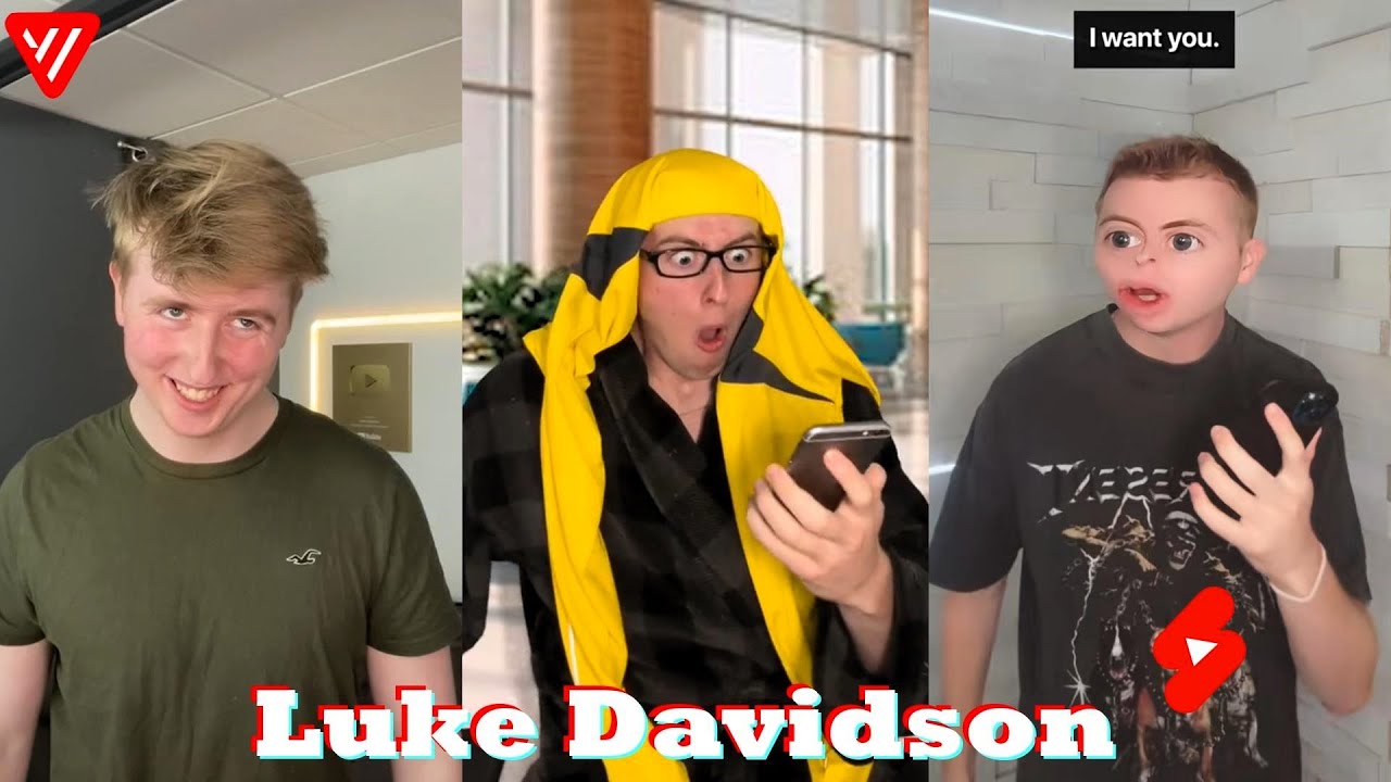 *3 HOUR* Funny Luke Davidson Shorts 2025 | Luke Davidson Hilarious ...