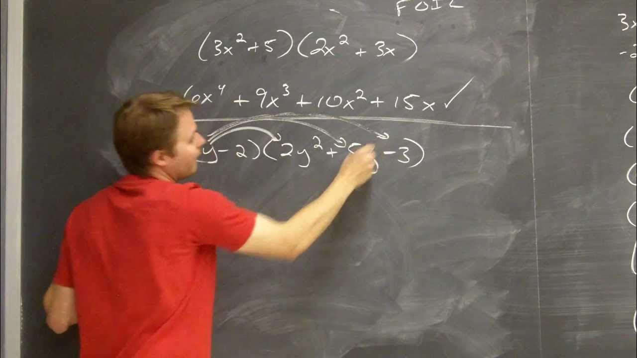 Week #7- Polynomial Multiplication and FOIL method - YouTube