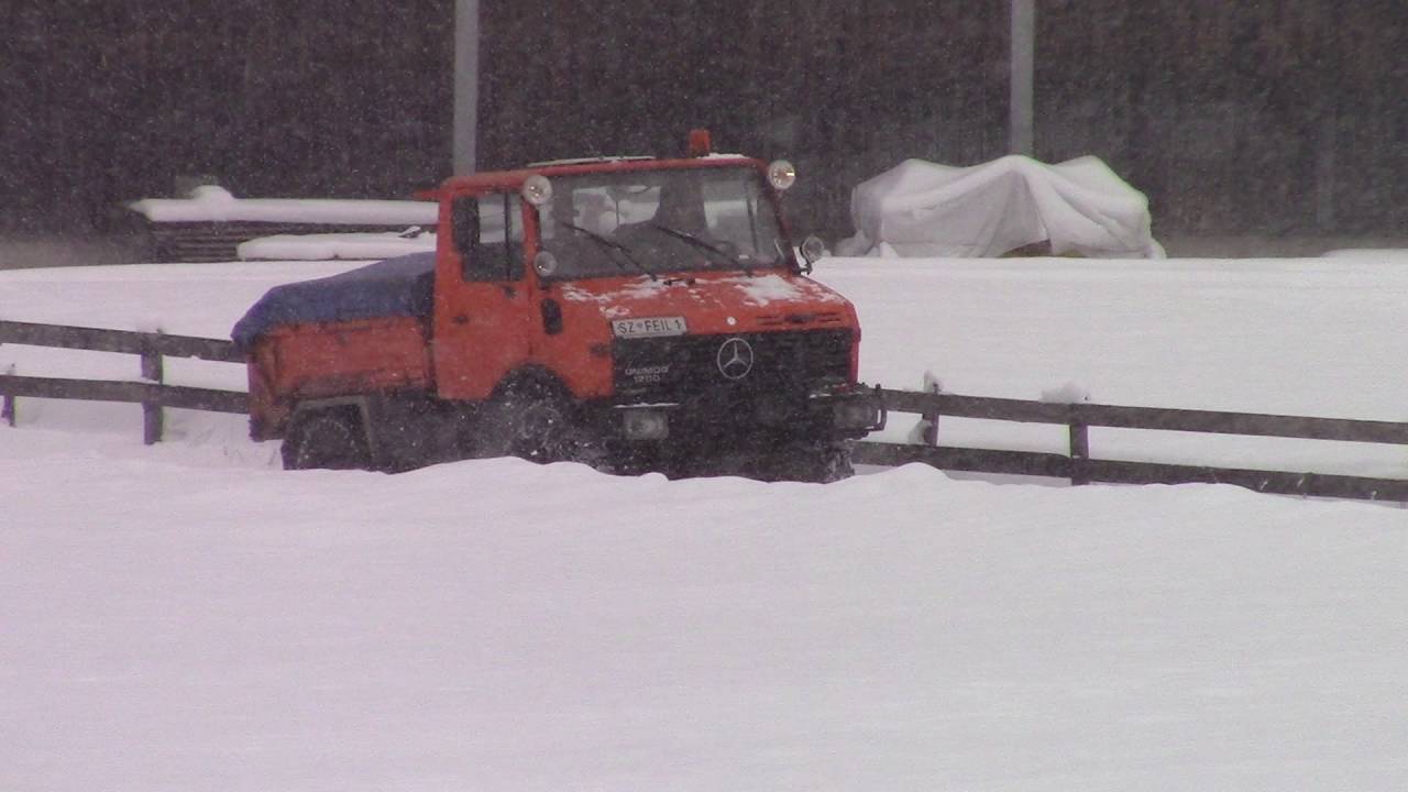 Unimog u1200 Winterdienst - Unimog u1200 winter service - Unimog u1200 ...
