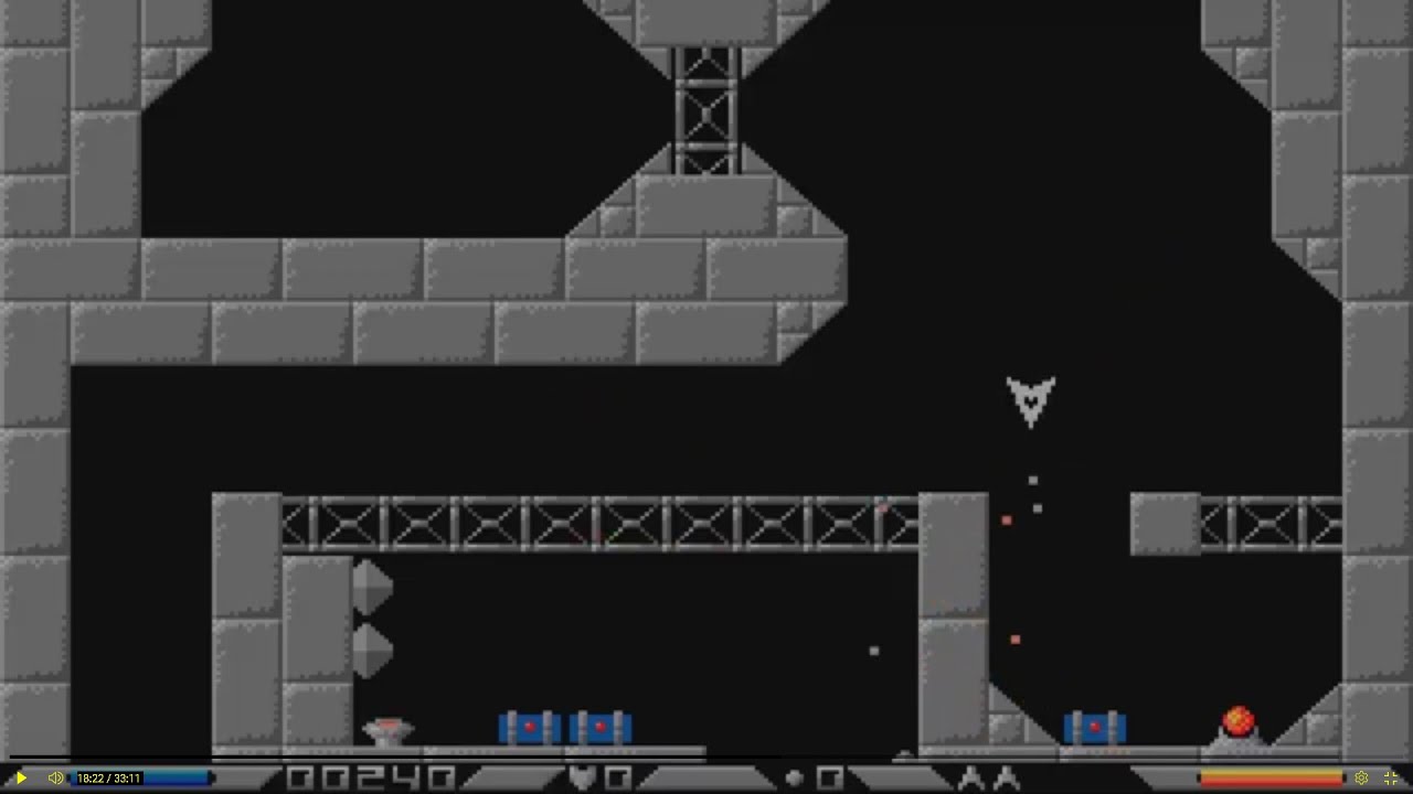 ATARI ST Grav 2 ~ GRAVITY GAME By Martin Brownlow, Dave Gymer 01 09 am ...