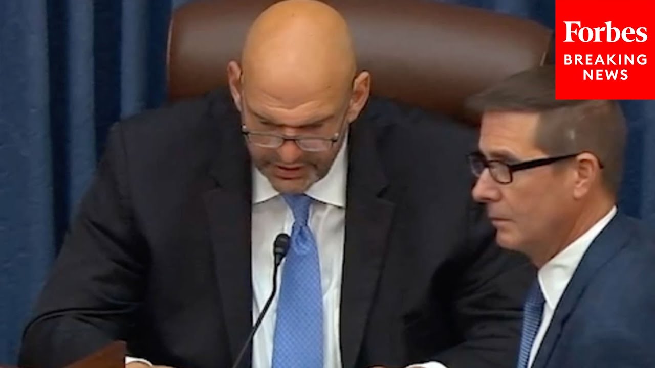WATCH: John Fetterman Wears Suit And Tie To Preside Over Senate After ...