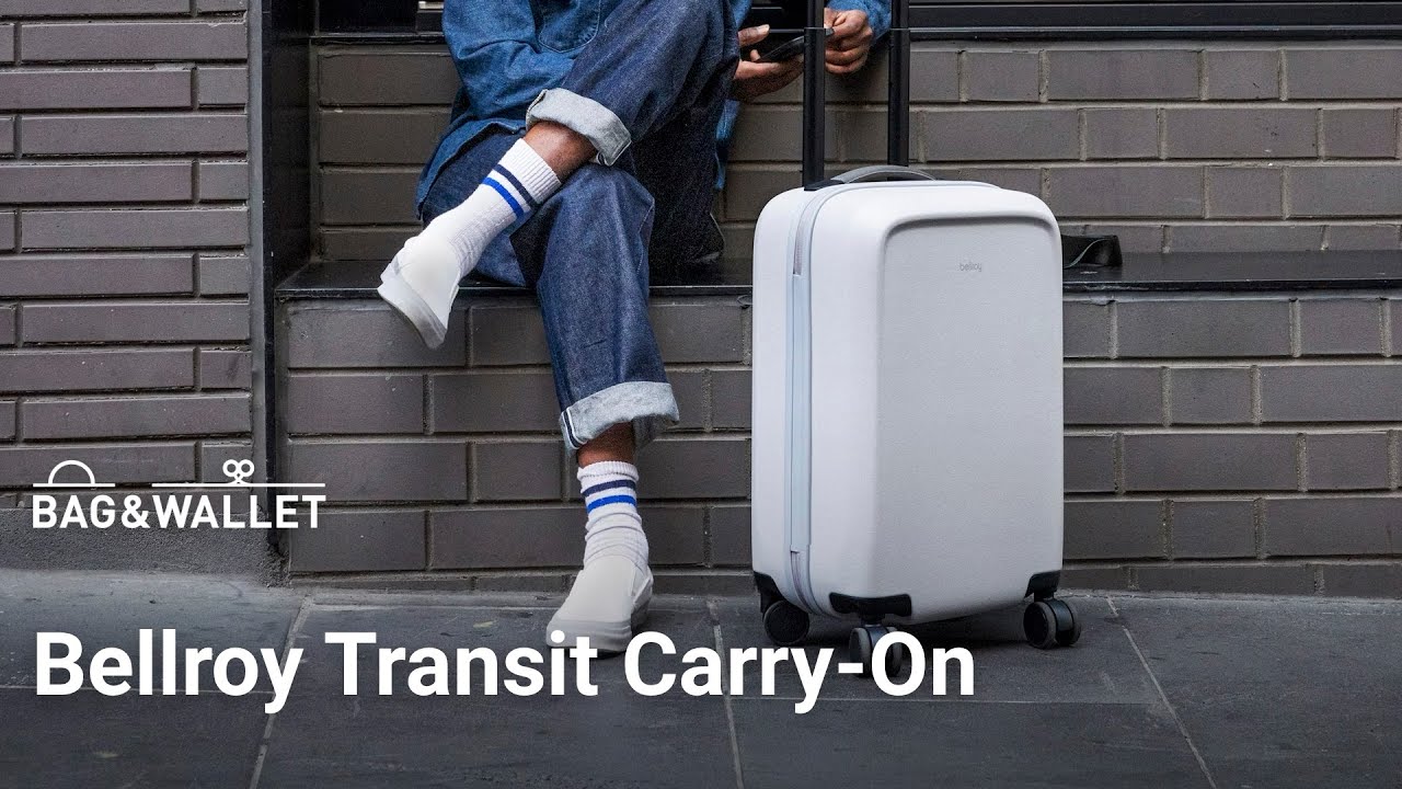 Обзор чемодана для ручной клади Bellroy Transit Carry-On 41L - YouTube