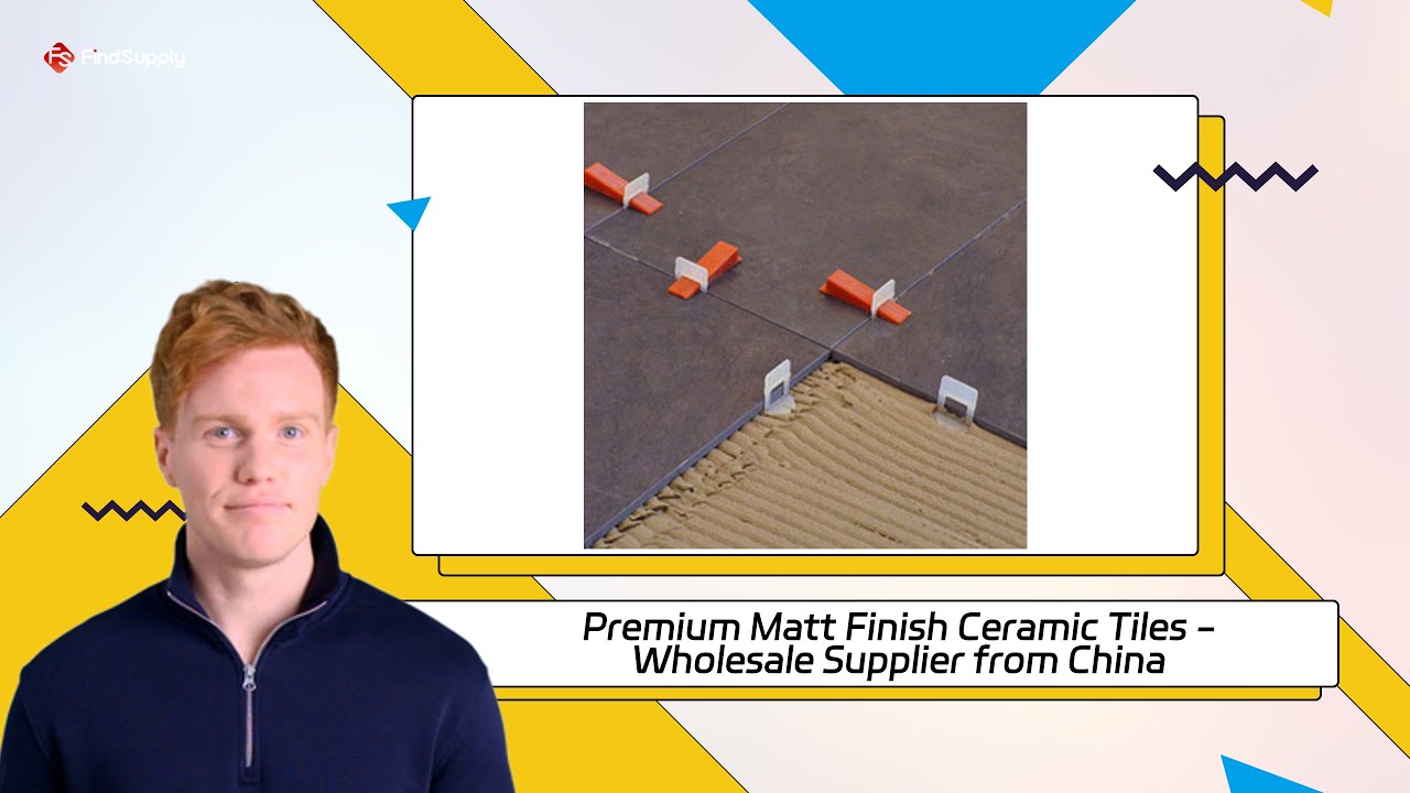 Premium Matt Finish Ceramic Tiles - Wholesale Supplier from China - YouTube
