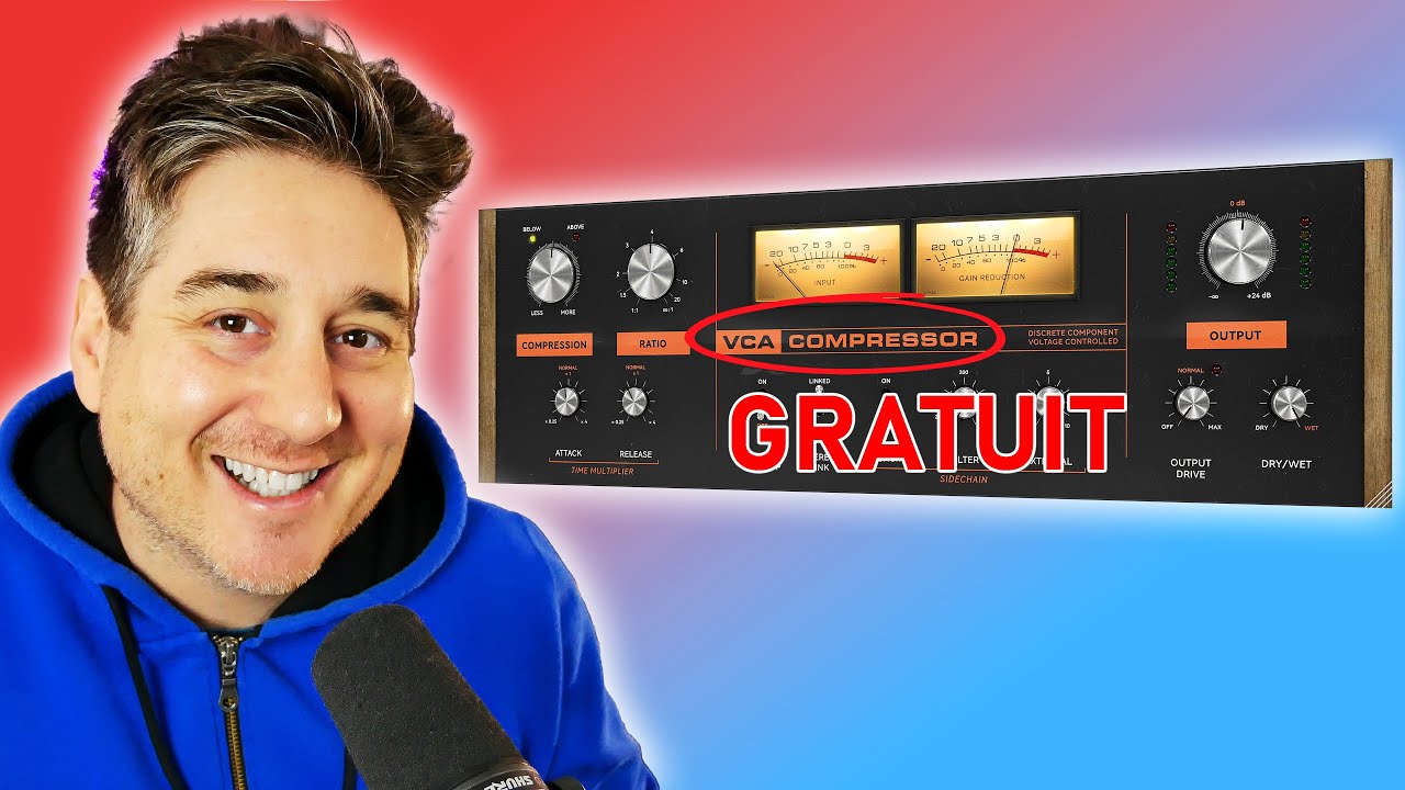 Un GRAND classique GRATUIT: VCA compressor, de Softube - YouTube