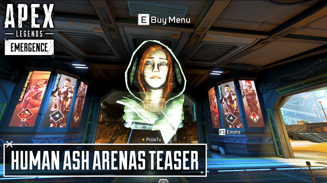 Human Ash Announcer glitch arenas teaser - Apex Legends - YouTube