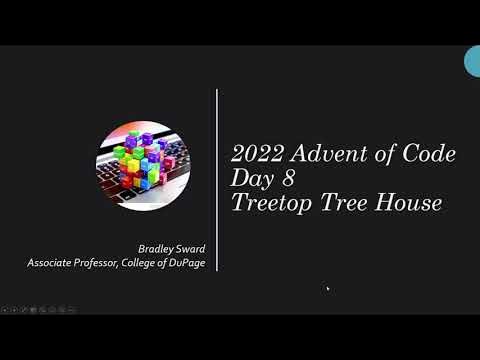 C++ Solution - Advent of Code 2022 - Day 08 - Treetop Tree House - YouTube