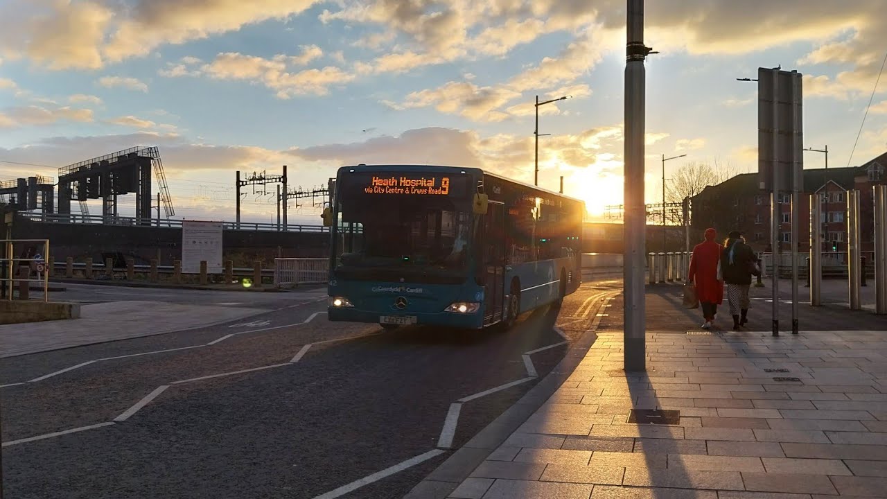*REDLINES* Cardiff Bus Citaro 0530 ZF FLOORED With Kickdown And Hold ...
