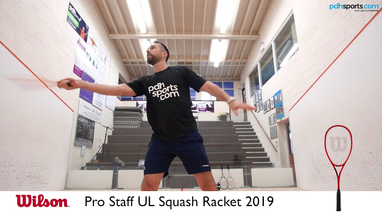 Review of the 2019/20 Wilson Pro Staff squash rackets by pdhsports.com ...