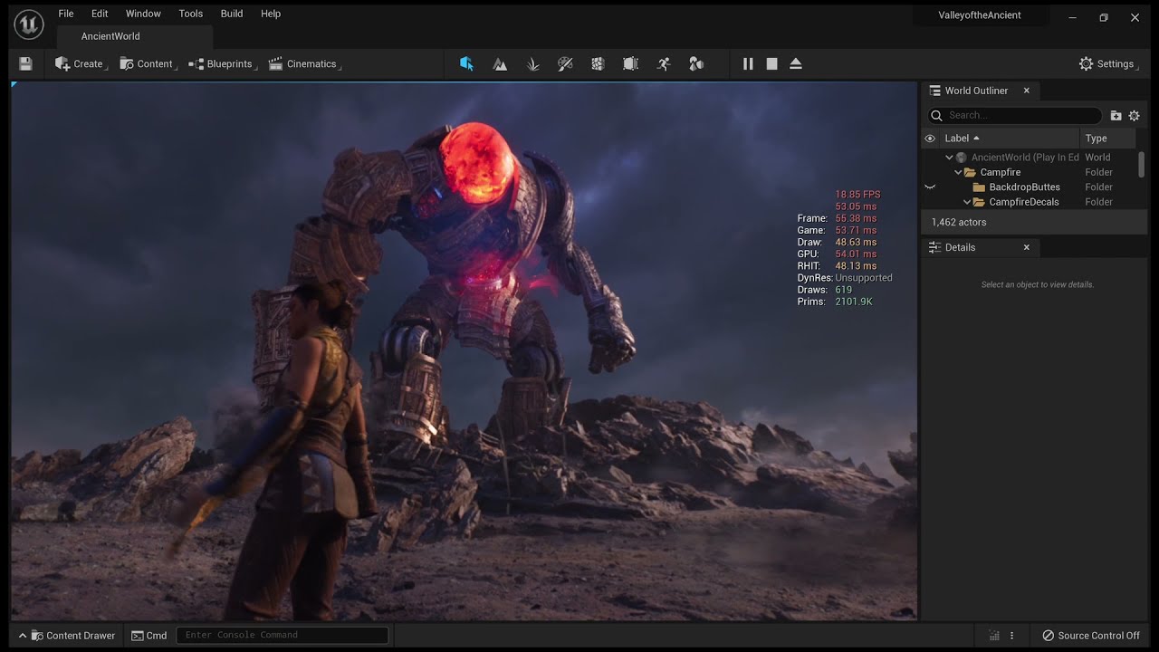 UE5 Performance Test - First Load - YouTube