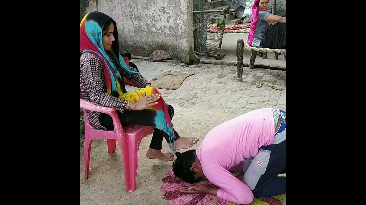 Live Blessings। Take Blessing From Malkan। The Blessings। Feet Goddess