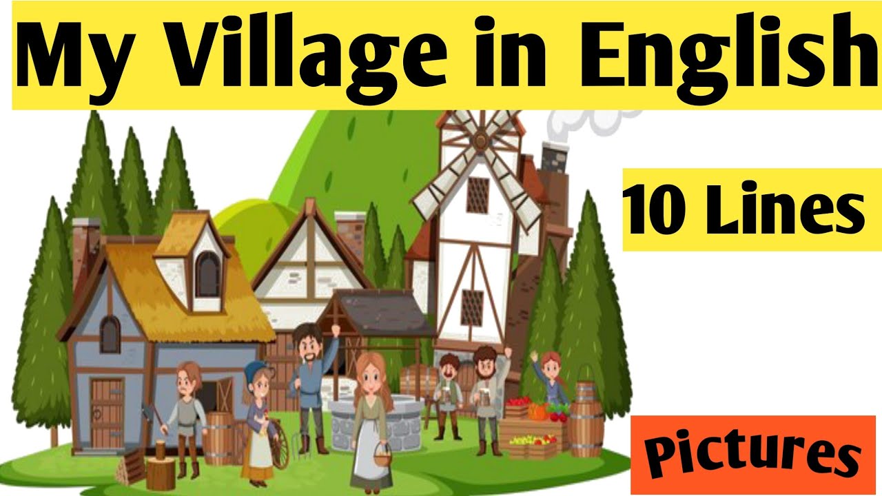 Write about My Village🌳|Essay My Village|How to write Essay |creative ...