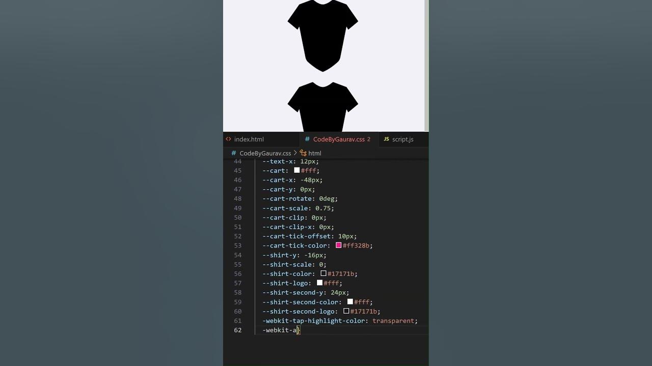 🛒 Animated Add To Cart Button Using Html Css And Js Webdevelopment Coding Animation Shorts
