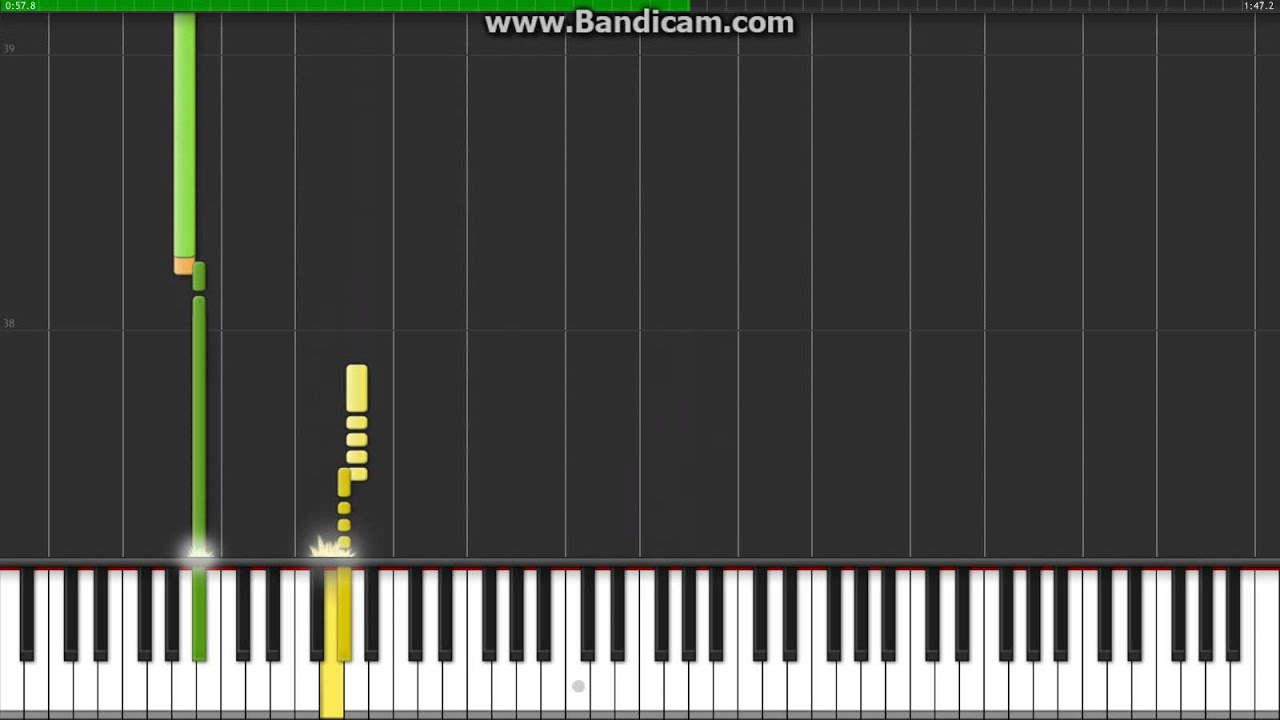 Mario & luigi Superstar Saga Koopa Cruiser Piano Tutorial Synthesia ...