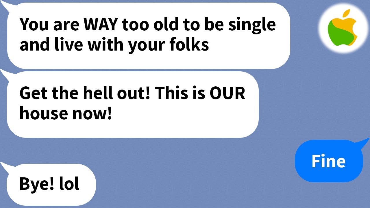 【Apple】 My SIL kicked me out of my family's house, and it cost her ...
