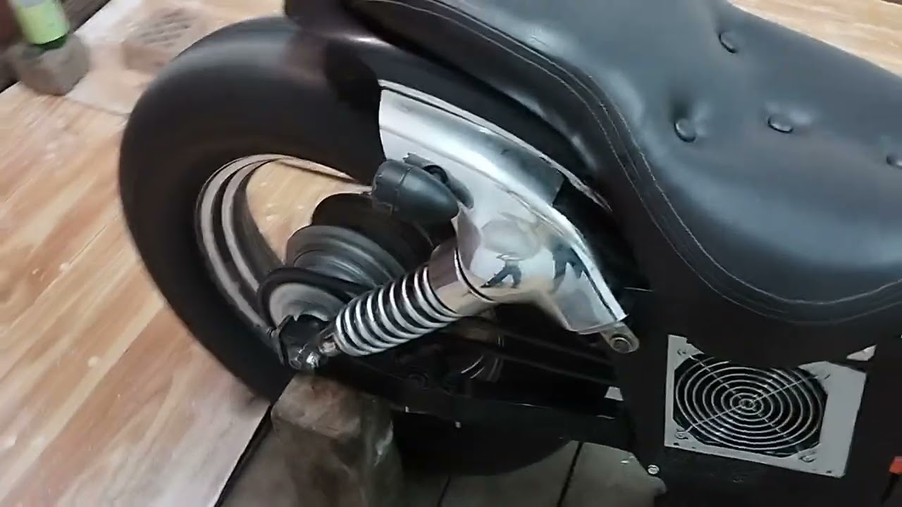 electric motorcycle test 4 - YouTube