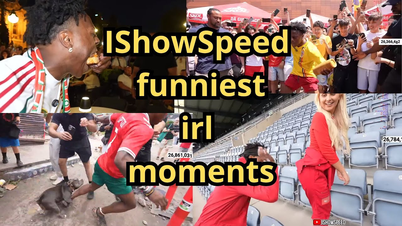 IShowSpeed Top 10 FUNNIEST irl moments - YouTube