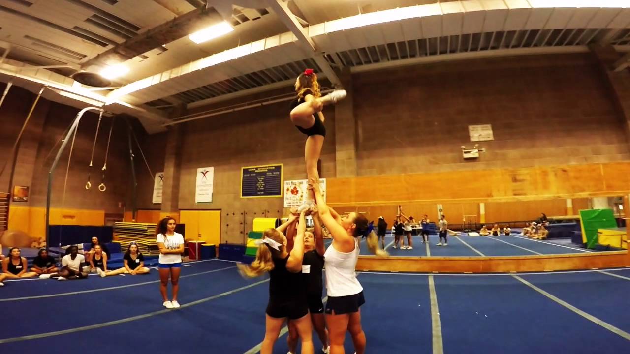 2016 UCSB CHEER TRYOUTS - YouTube