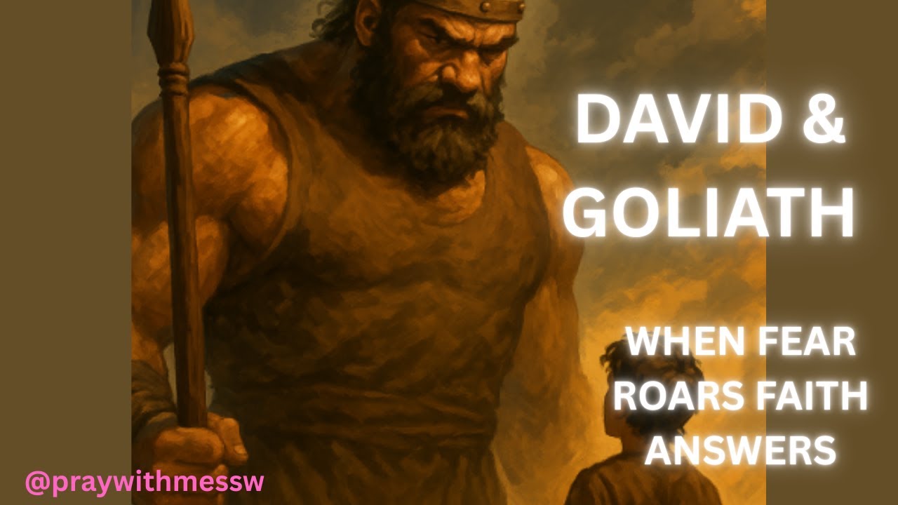 David and Goliath - Faith Over Fear - When Fear Roars, Faith Answers ...