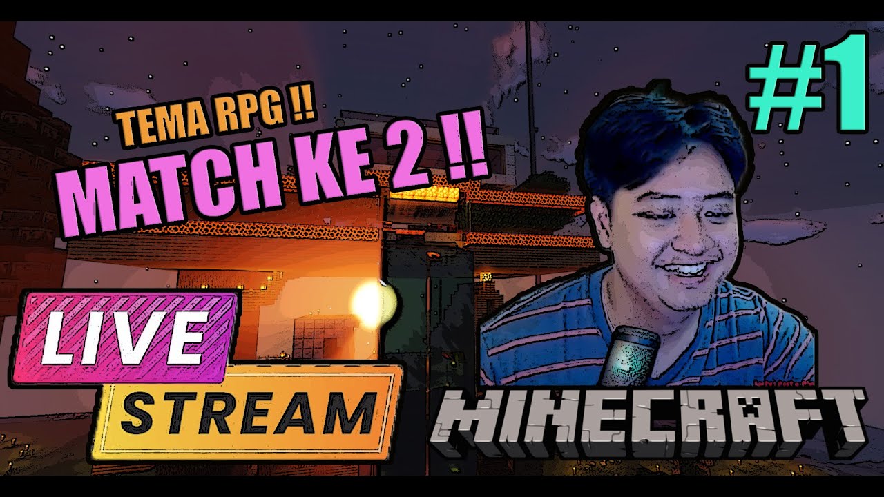 MATCH KE 2 TEMA RPG !! - MINECRAFT (MABAR SERVER) #shorts - YouTube