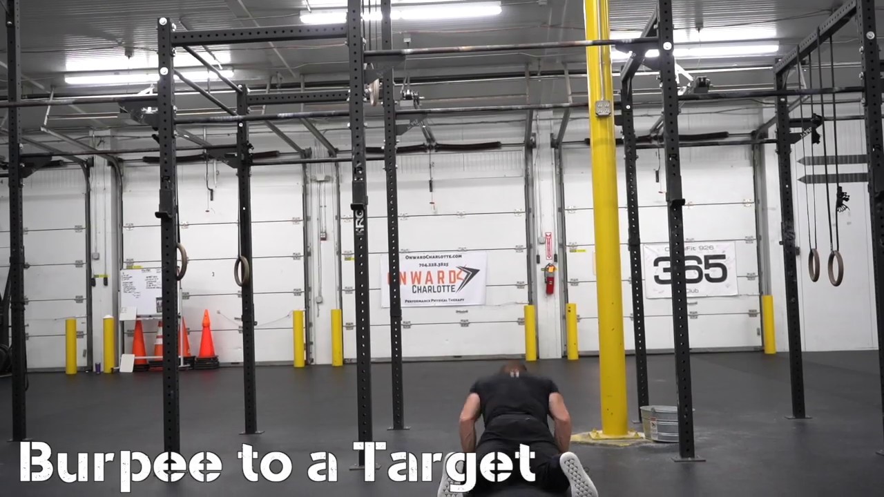 Burpee to a Target - YouTube