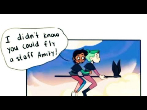 Owl House Comic Dub - Amity Flying Lesson - YouTube