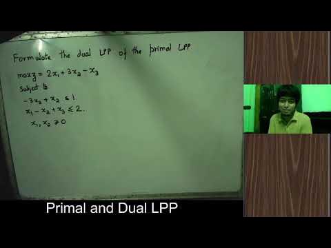 LPP [Primal and Dual] - YouTube
