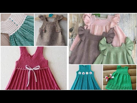 En güzel örgü kız bebek elbise modelleri  en yeni el örgüsü çoçuk elbise örnekleri #crochet