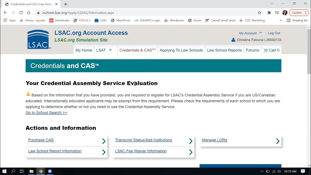 LSAC Tutorial - YouTube