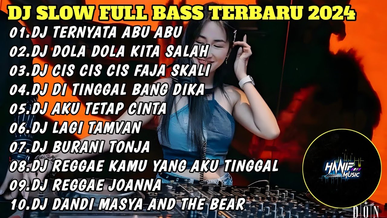 DJ SLOW FULL BASS TERBARU 2024 ||DJ TERNYATA ABU ABU 🎧 REMIX FULL ALBUM ...
