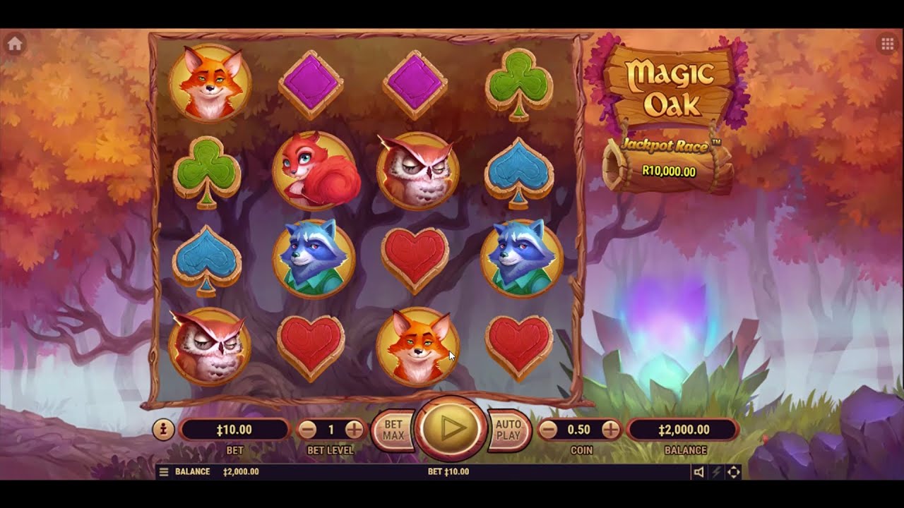 Magic Oak - Gameplay Demo - Habanero Slots on Gambit Stream online ...