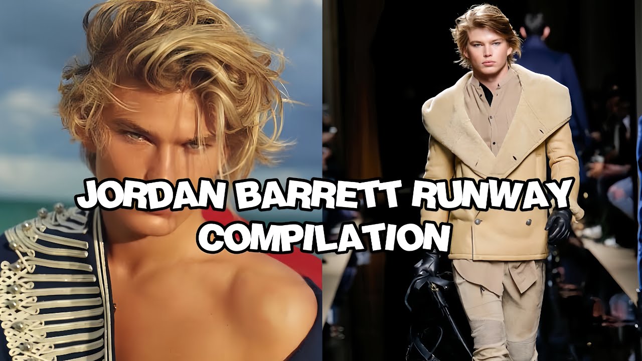 Jordan Barrett Runway Compilation - YouTube