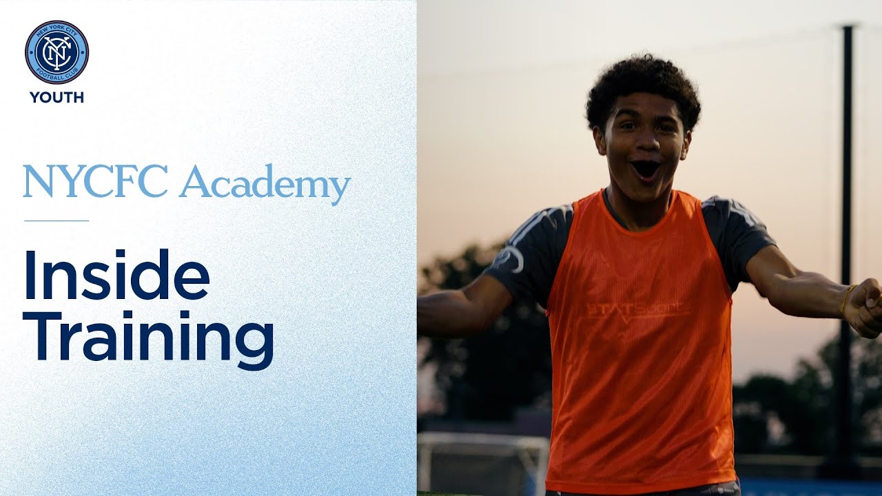 Young Blues Putting in the Work | NYCFC Academy Inside Training - YouTube