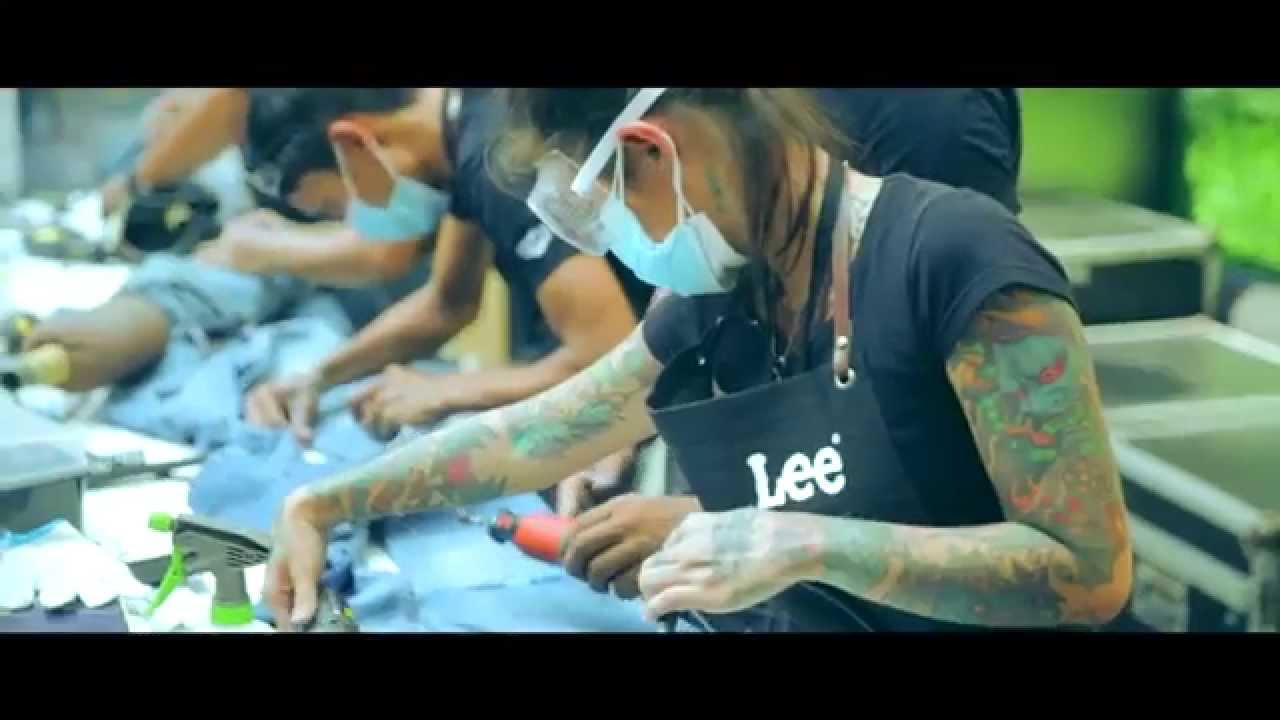 LEE DIY 2015 - Denim Refreshment - YouTube