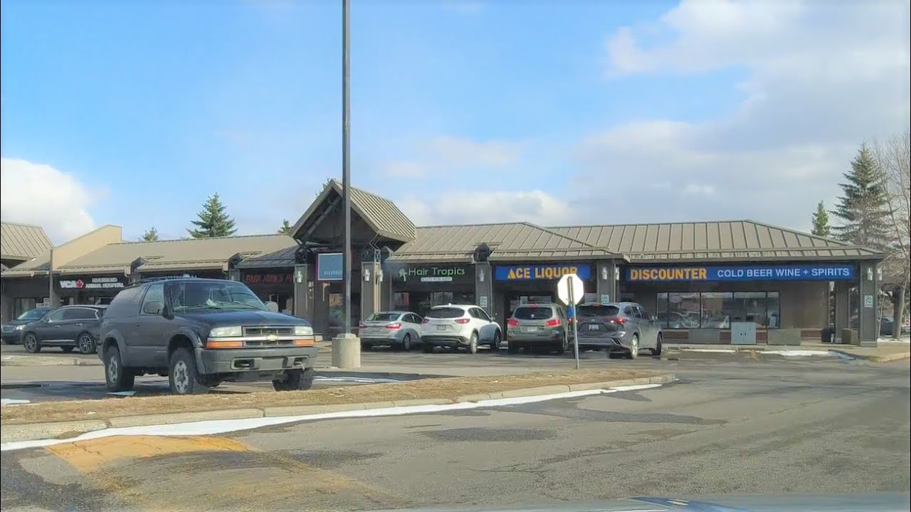 Riverbend Community Drive Tour, Calgary Alberta - YouTube