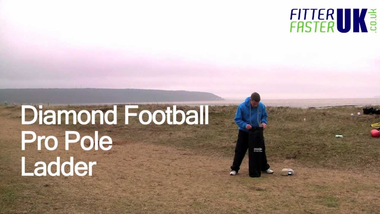 Diamond Football Pro Cone Ladder Review By Fitter Faster UK - YouTube