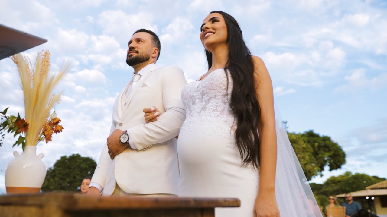 MICHELLE & RUAN CASAMENTO CERIMÔNIA - YouTube