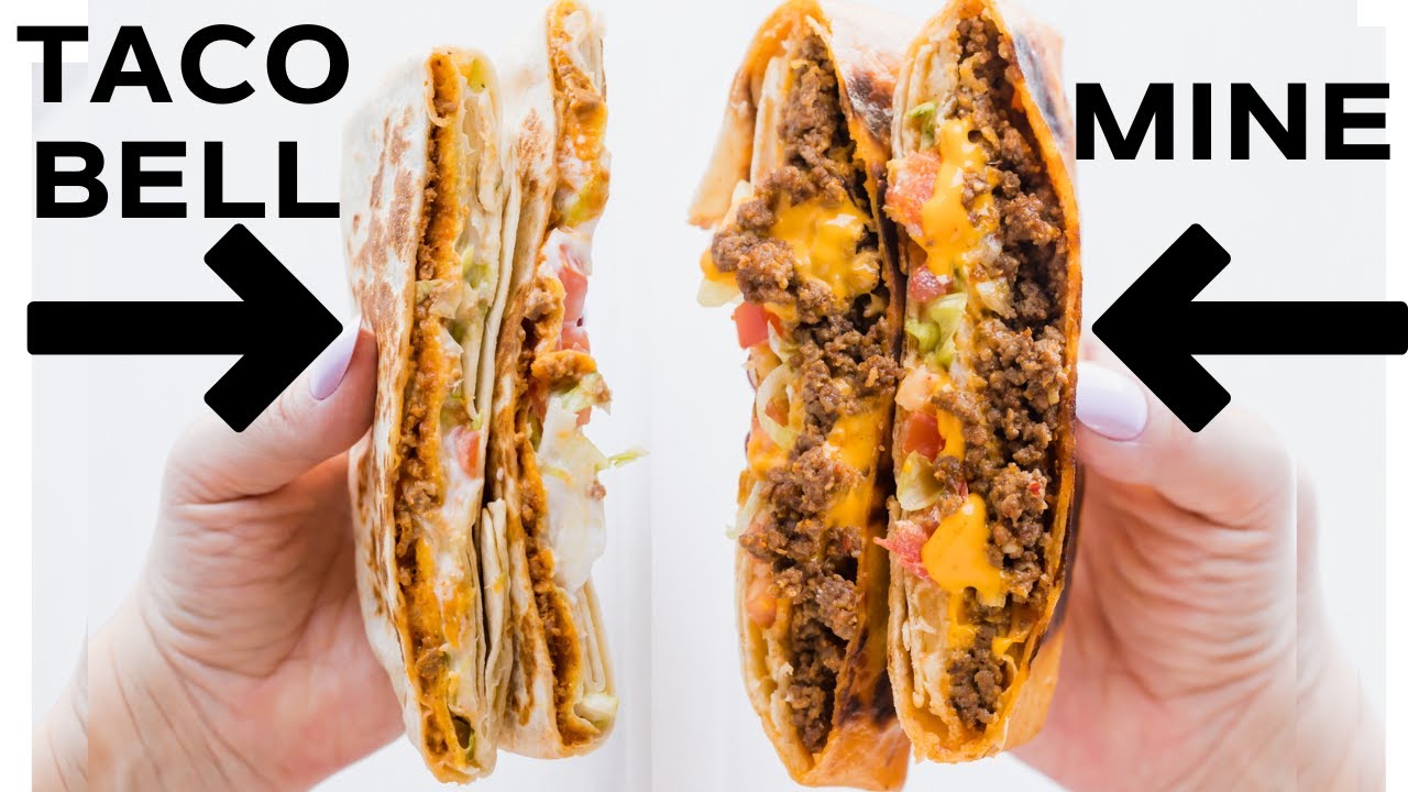 KETO CRUNCHY Crunchwraps & Doritos Locos - YouTube