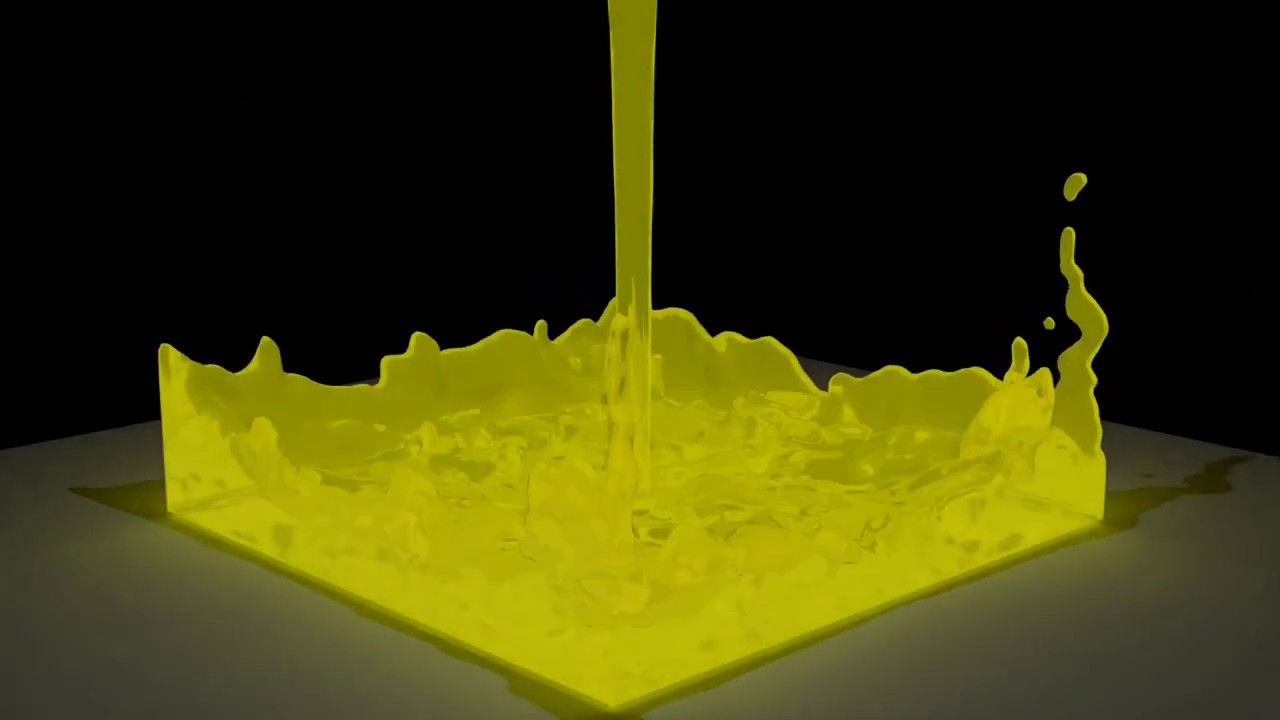 Liquid Simulation 1 - YouTube