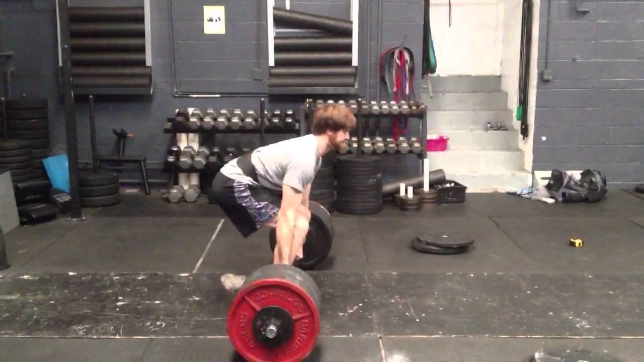 Brandon Chapin: Deadlifts 415x1 - YouTube