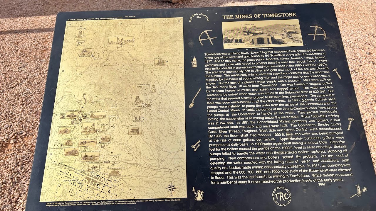 Good Enough Mine Tour Tombstone Arizona - YouTube