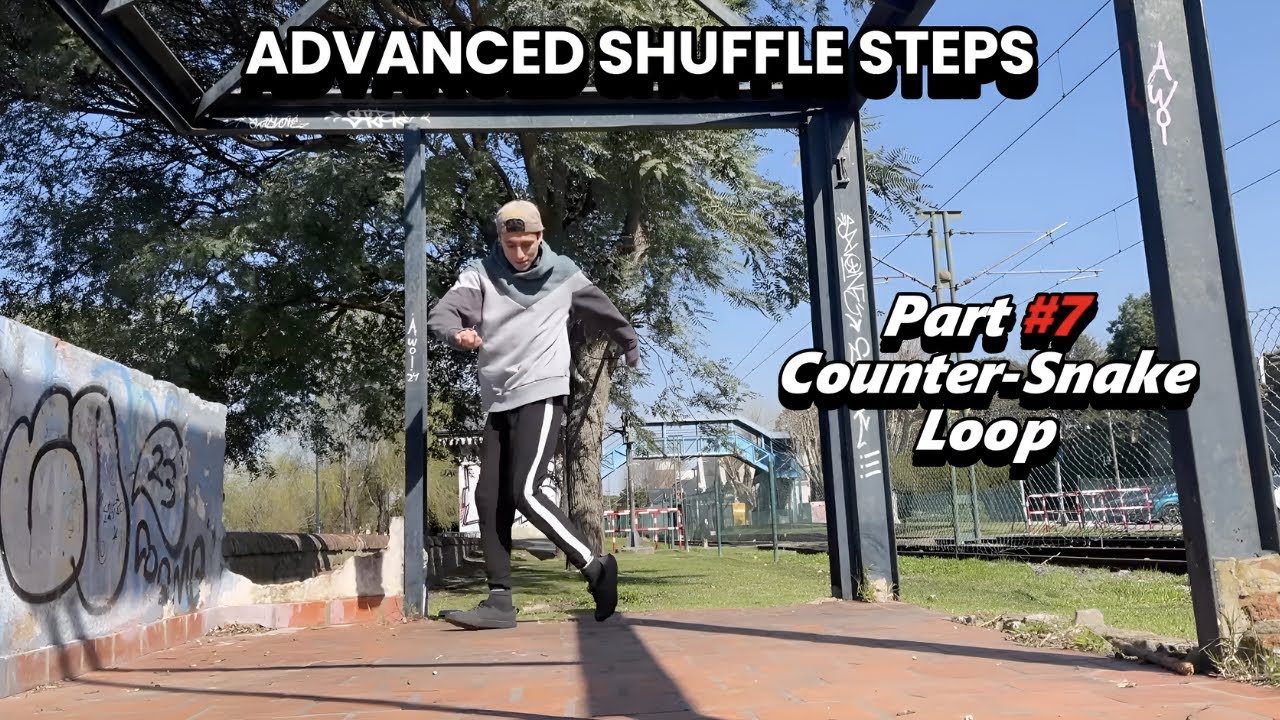 How to Shuffle Like a Pro | Counter-Snake Loop | Advanced Shuffle Steps ...