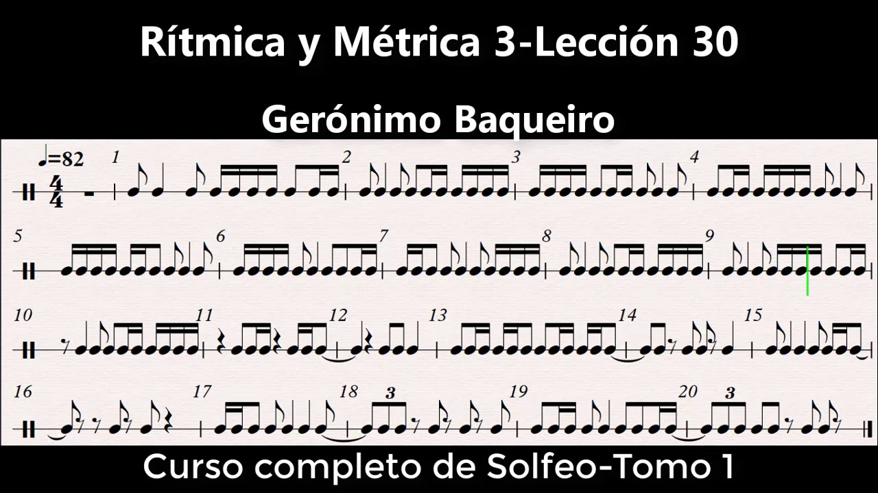 Rítmica y Métrica 3-Lección 30 - YouTube